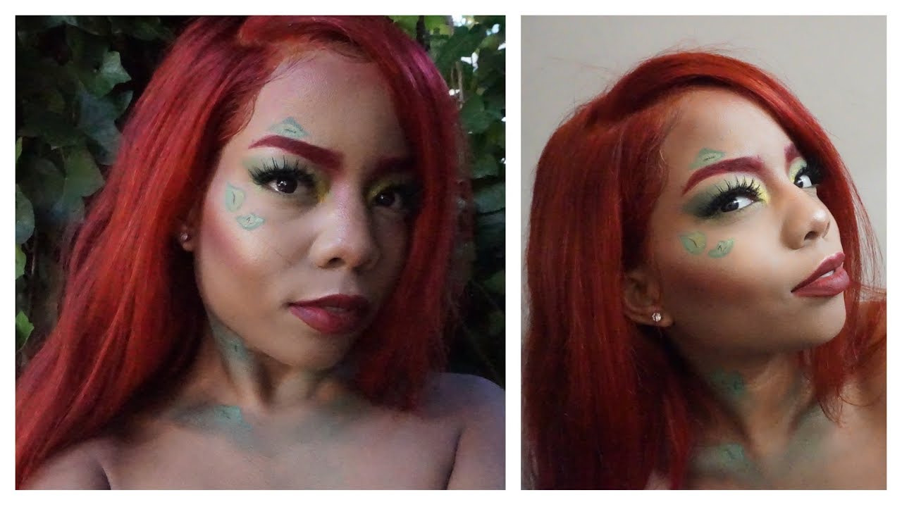 Poison Ivy | Halloween makeup tutorial - YouTube
