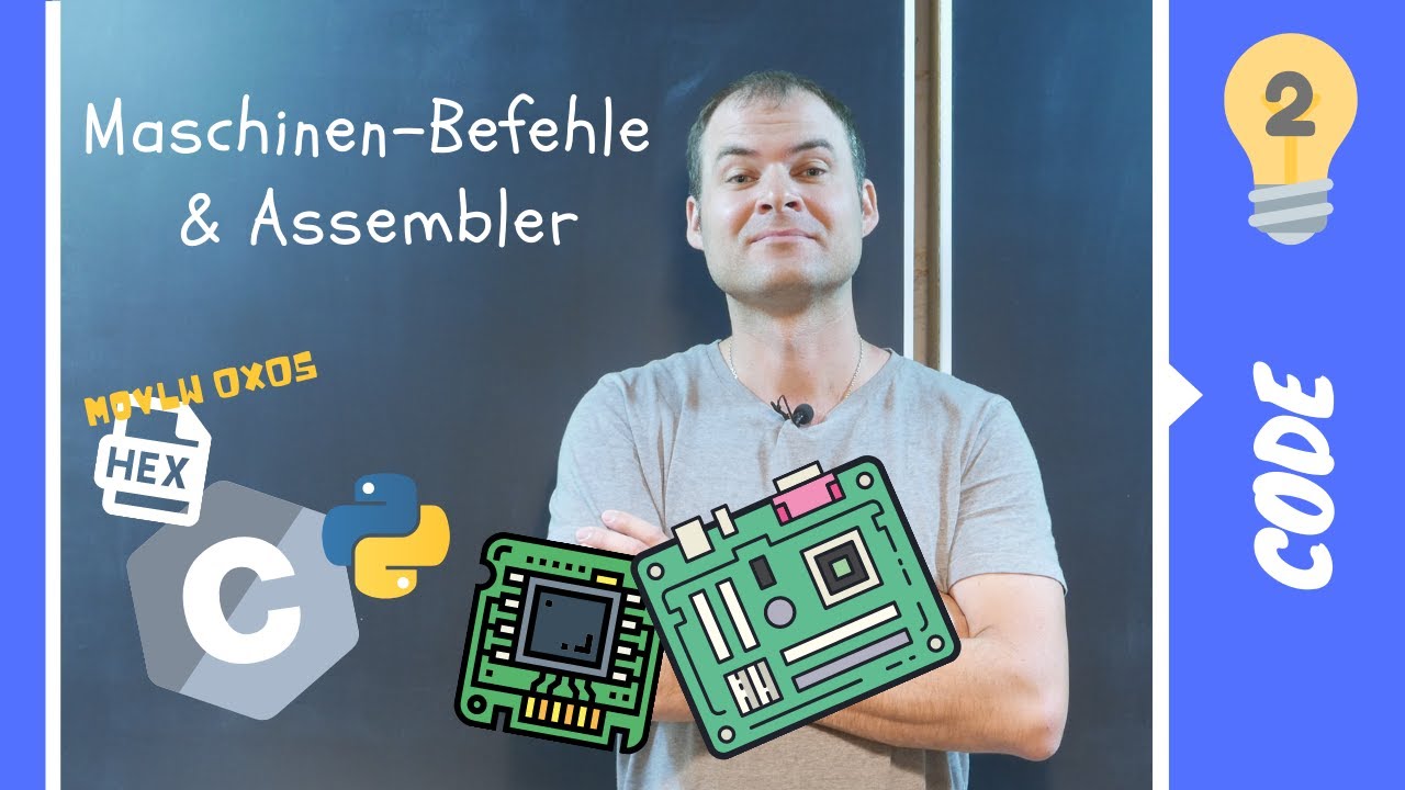 DSE - Code 2 - Maschinen Befehle & Assembler - YouTube