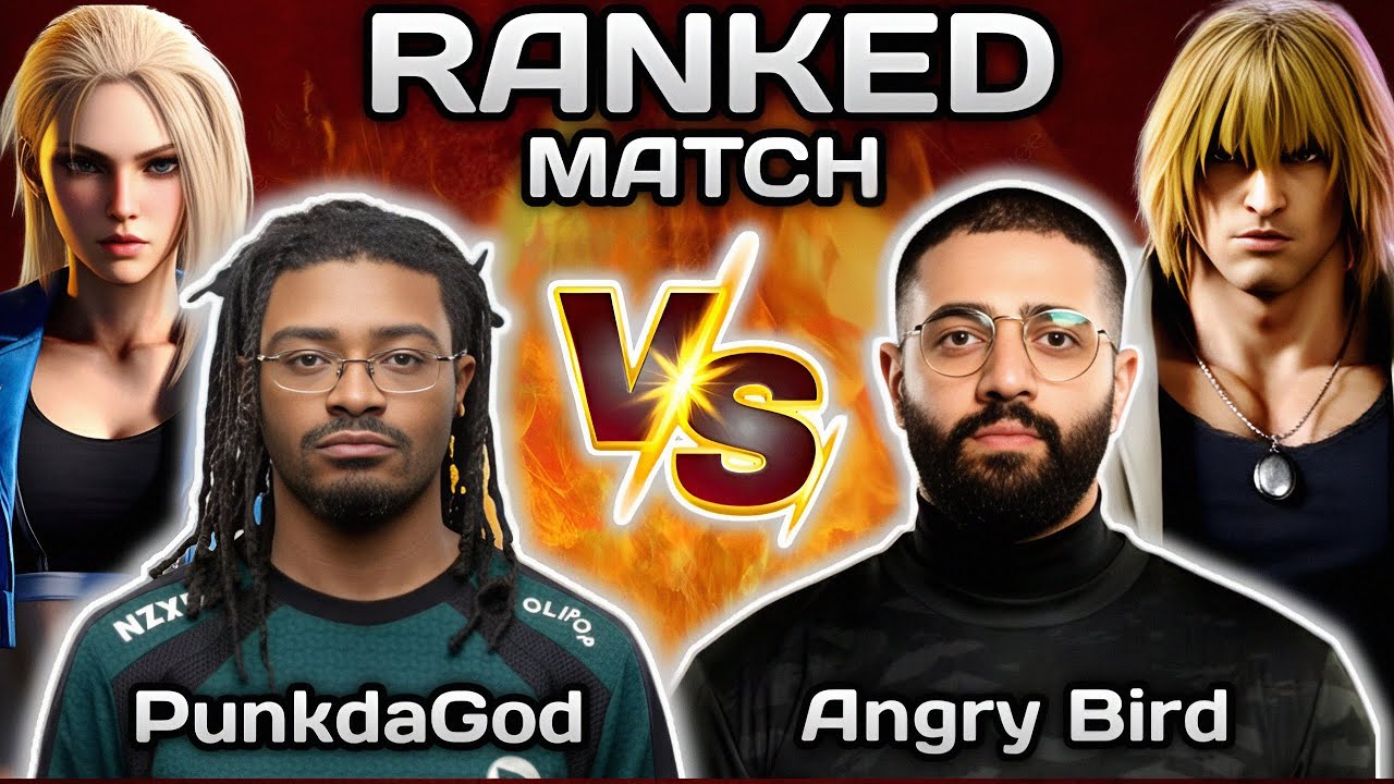 SF6 Punk ( Cammy ) VS Angry Bird ( Ken ) - YouTube