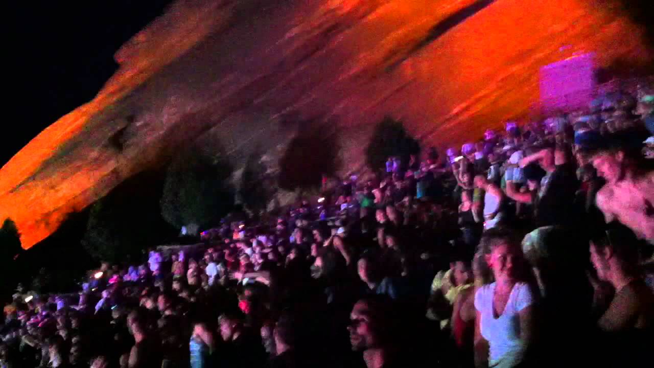 Bassnectar at Red Rocks - Upside Down, BASSHEAD, Everyday Rusko remix 6 ...