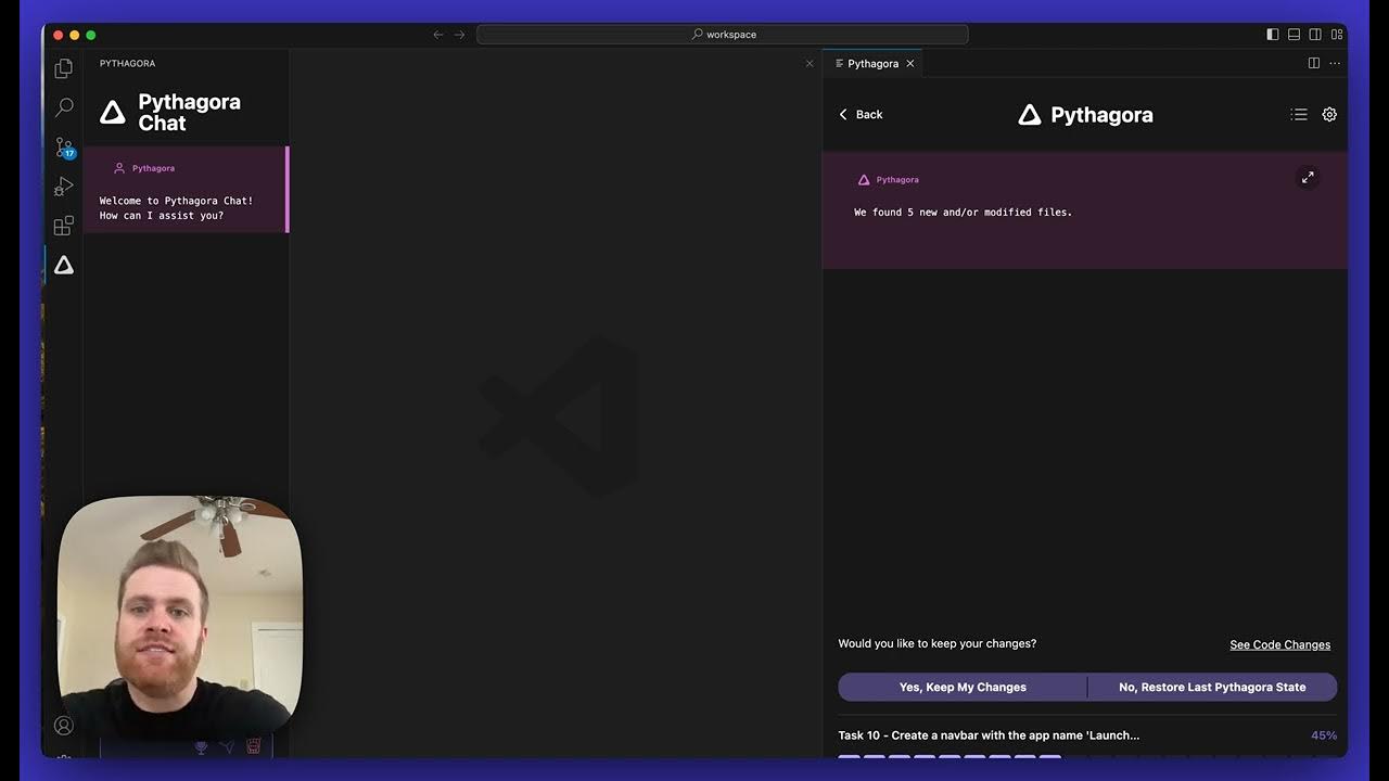 How to load a previously created app in Pythagora VS Code extension - YouTube