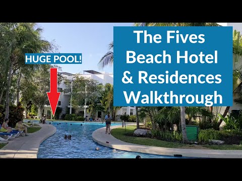The Fives Beach Hotel and Residences - Full Resort Walkthrough & Tour ...