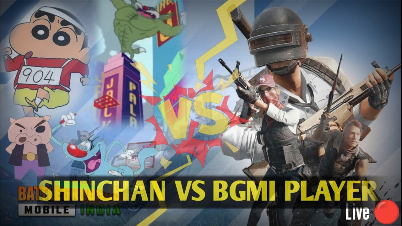 SHINCHAN OGGY AND JACK PLAYING BGMI TOGETHER || RIKATO IS LIVE - YouTube