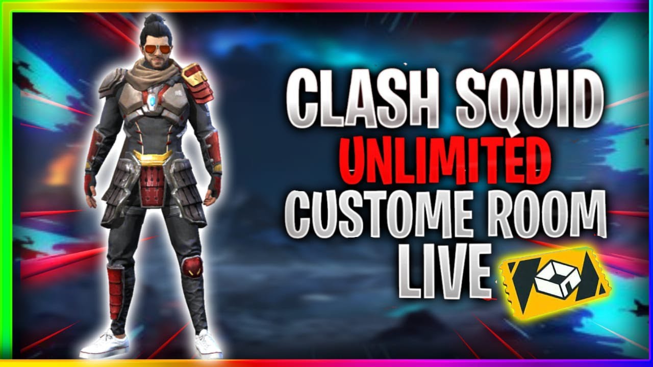 CLASH SQUAD CUSTOM ROOMS AND GIVEAWAY TOURNAMENTS | FREEFIRE LIVE ...