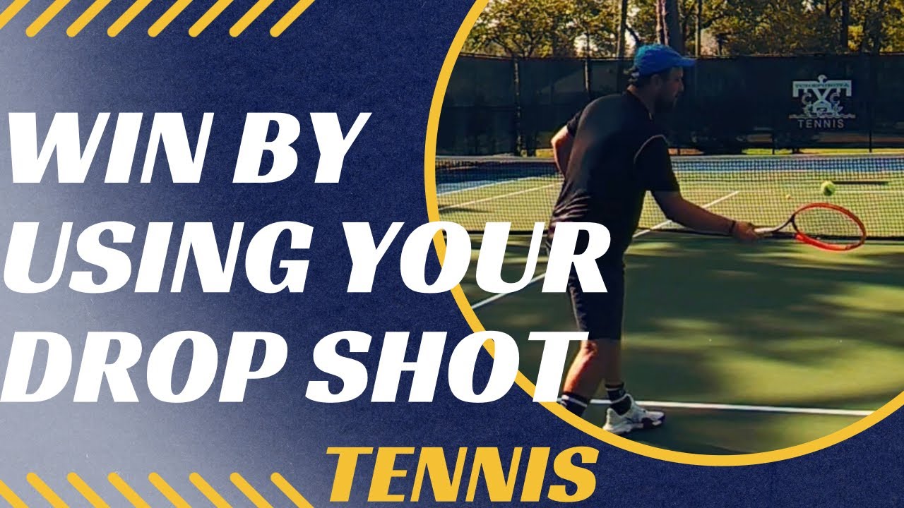 How to win more matches by using your drop shot - YouTube