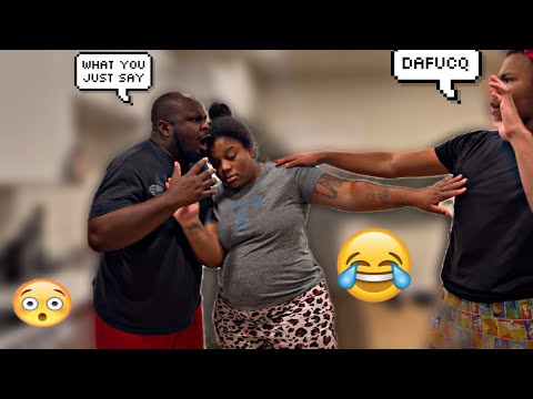 SAYING ''DAFUQ'' TO SEE MY DAD REACTION PRANK!! (BAD IDEA) - YouTube