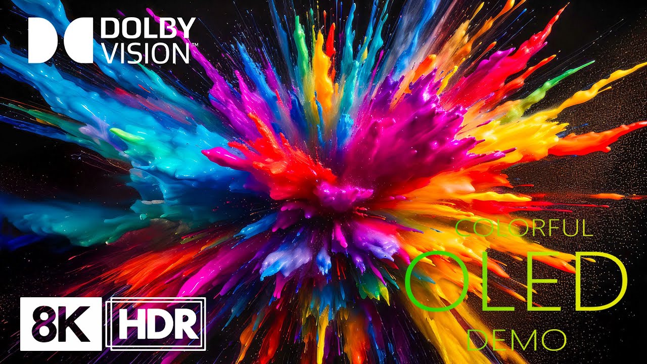Colorful Smoke Explosion 8K ULTRA HD - Dolby Vision 💥 - YouTube