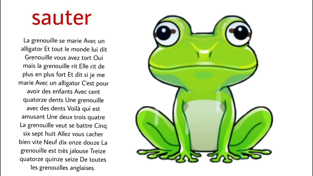 poésie sauté CP CE1 CE2 #poésie - YouTube