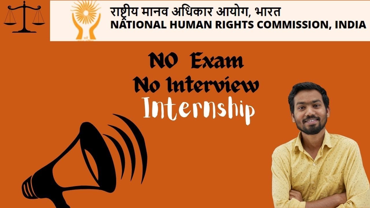 Announcement of Winter Internship Programme-2024- || NHRC Internship ...