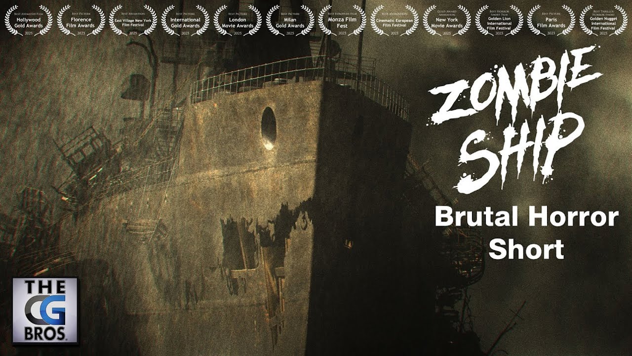 🏆Award Winning🏆 CGI Horror Short Film: "Zombie Ship" - by Art Borowiec ...