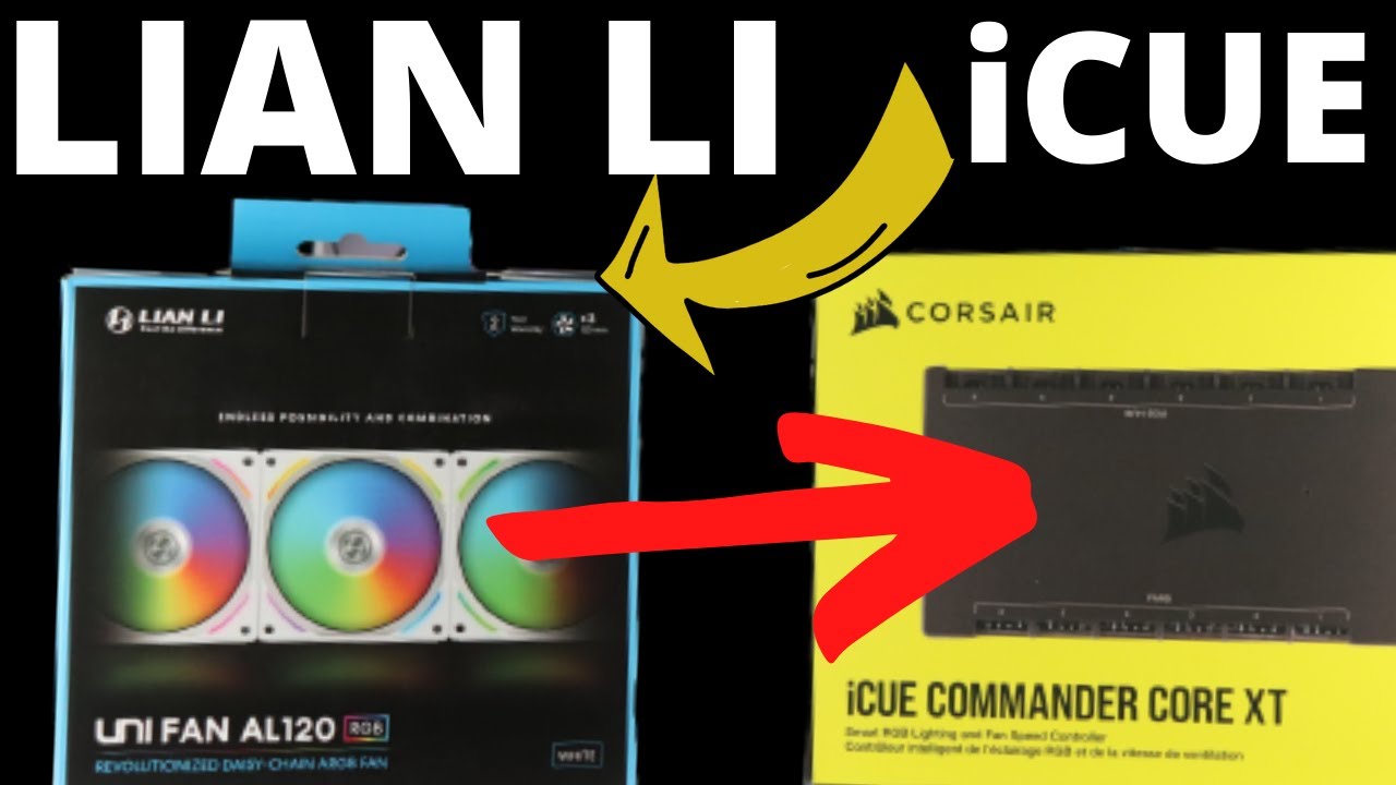 HOWTO Sync Lian Li FANS to Corsair iCUE - tutorial - YouTube