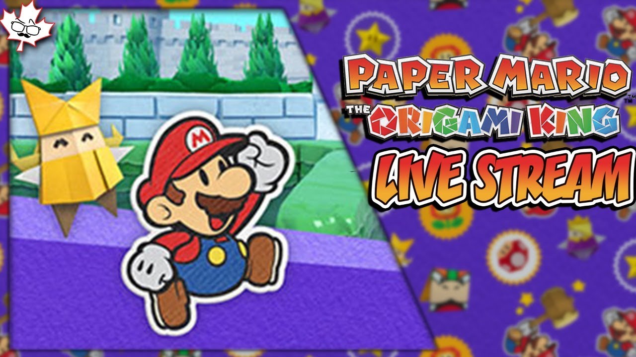 Origami Adventure! - Paper Mario: The Origami King LIVE STREAM - YouTube