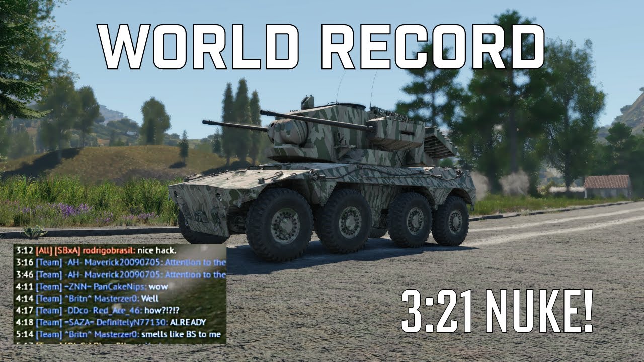 Worlds Fastest Nuke 3:21 - ZA-35 - War Thunder (old) - YouTube