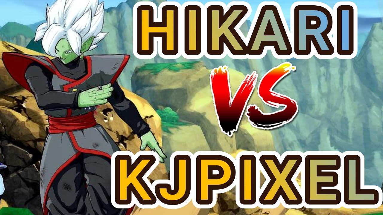 HIKARI VS KJPIXEL [Dragon Ball FighterZ] - YouTube