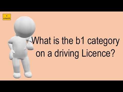 What Is The B1 Category On A Driving Licence? - YouTube
