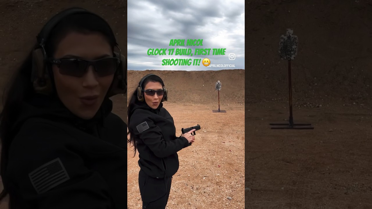 APRIL NICOL- Glock 17 full build video- shooting it for the first time ...