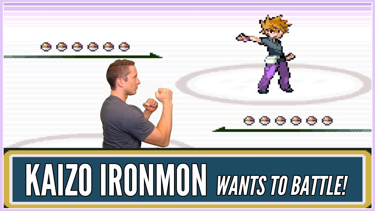 DGR Attempts The HARDEST Pokemon Challenge // Kaizo Ironmon - YouTube
