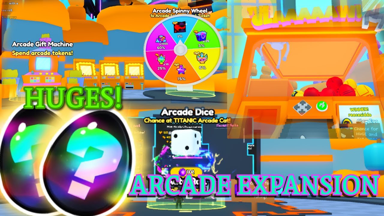 ARCADE EXPANSION HUGE EGGS!! I Pets Go! - YouTube