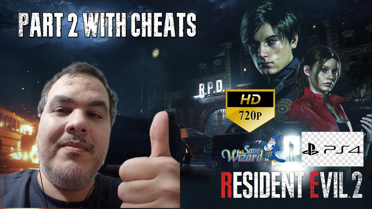 Resident Evil 2: Remake (PS4) Playthrough with cheats [Part 2/720p] - YouTube