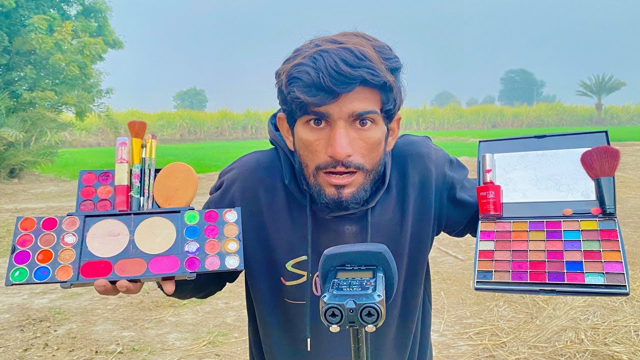 ASMR Doing Your Real MakeUp Artist | Fast & Aggressive Makeup ...