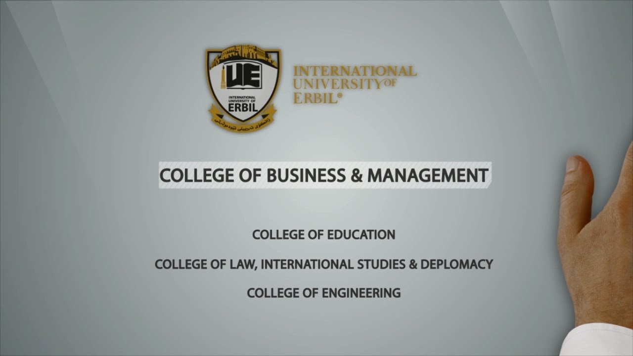 International University of Erbil - YouTube