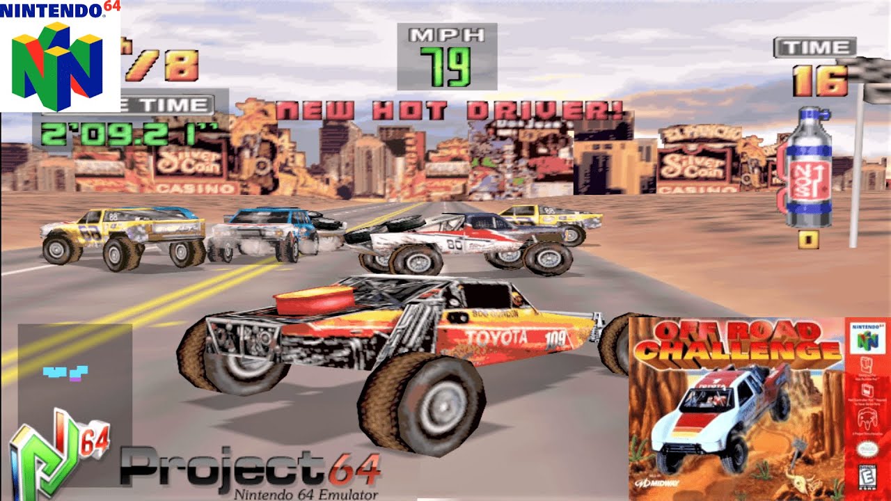 Off Road Challenge (1998) Nintendo 64 Gameplay in HD (Project 64) - YouTube