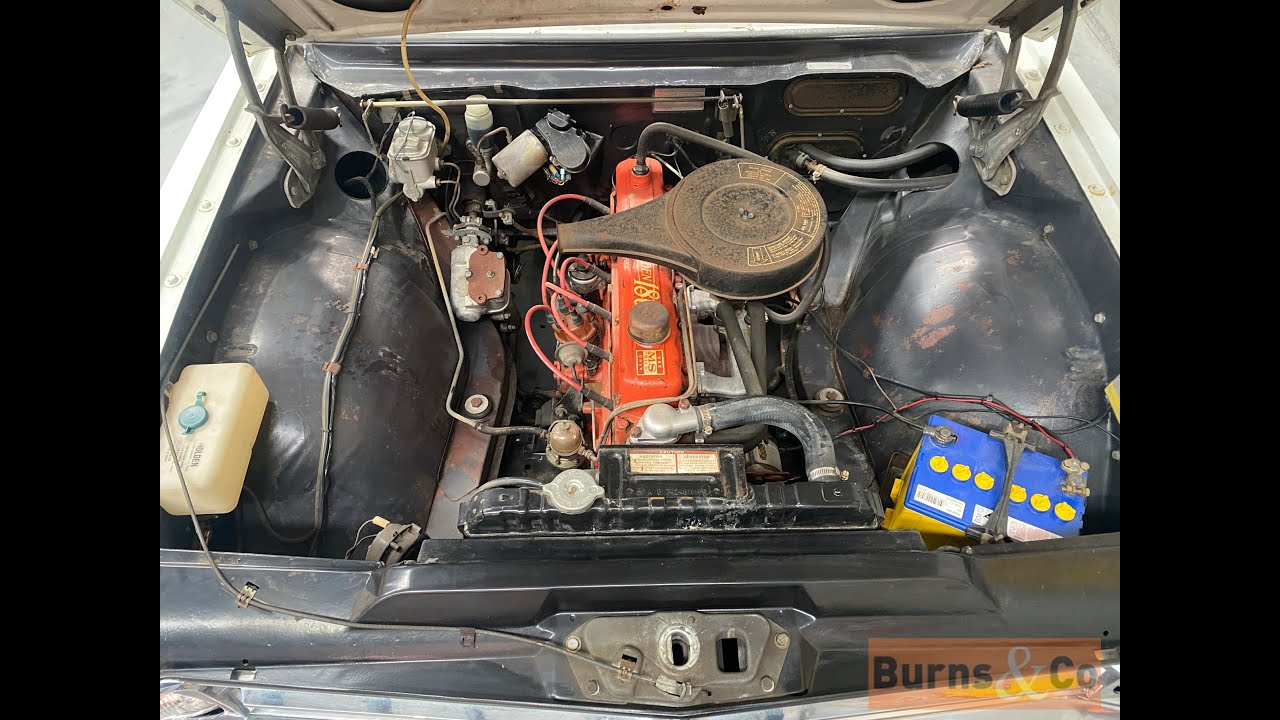 1968 Holden HK Kingswood - Engine - YouTube