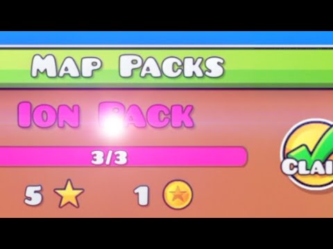 Ion Pack Complete | Map Packs (Geometry Dash) - YouTube