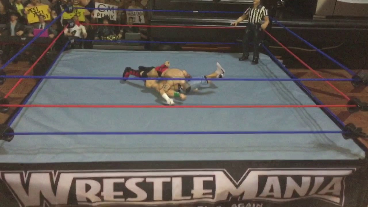 Wrestlemania 33 stage! - YouTube