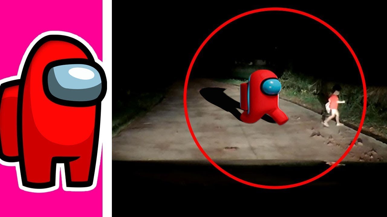 AMONG US Captados en la Vida Real - YouTube