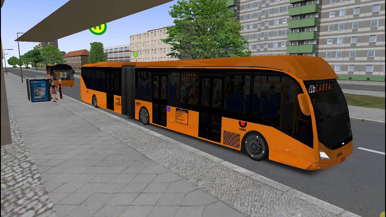 Omsi 2 - Mep Quadbus BRT 2016 Volvo B340M - Curitiba - Expresso Azul ...