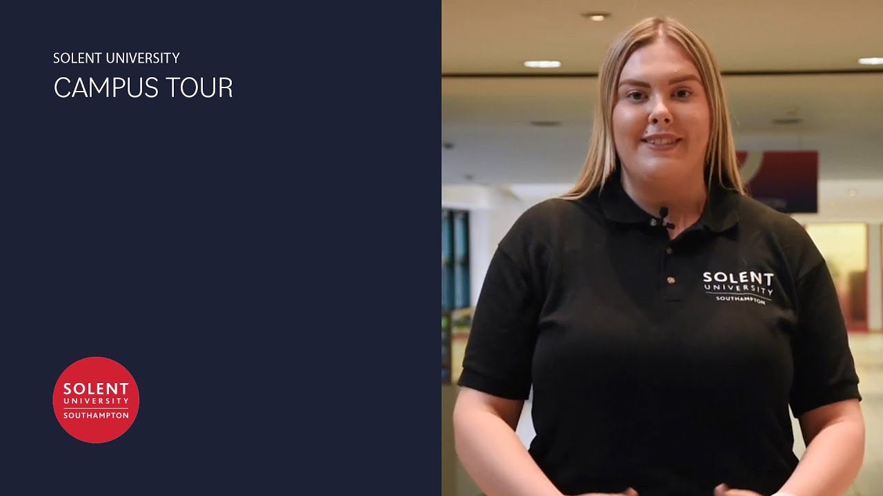 Solent University campus tour - YouTube