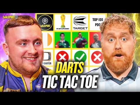 DARTS TIC TAC TOE VS LUKE LITTLER