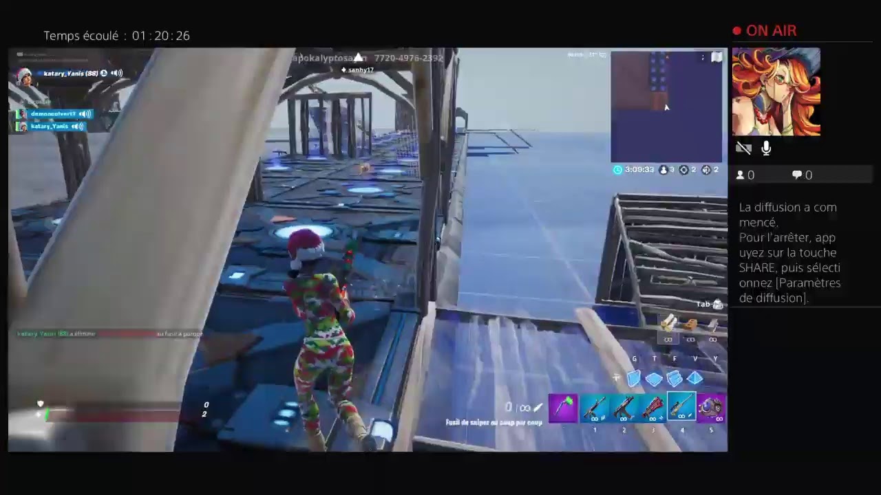live ont essay de battre le record map 1v1 edit mon record 16.15 - YouTube