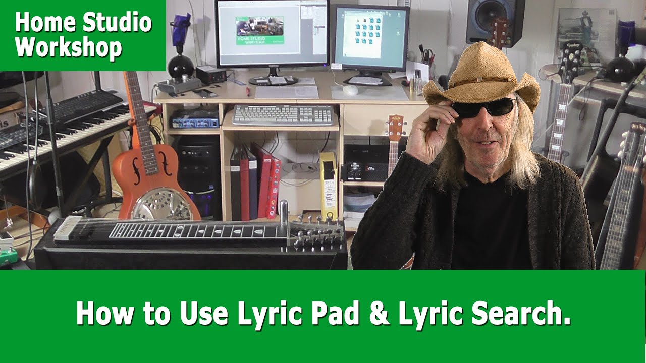How to Use Lyric Pad & Lyric Search. - YouTube
