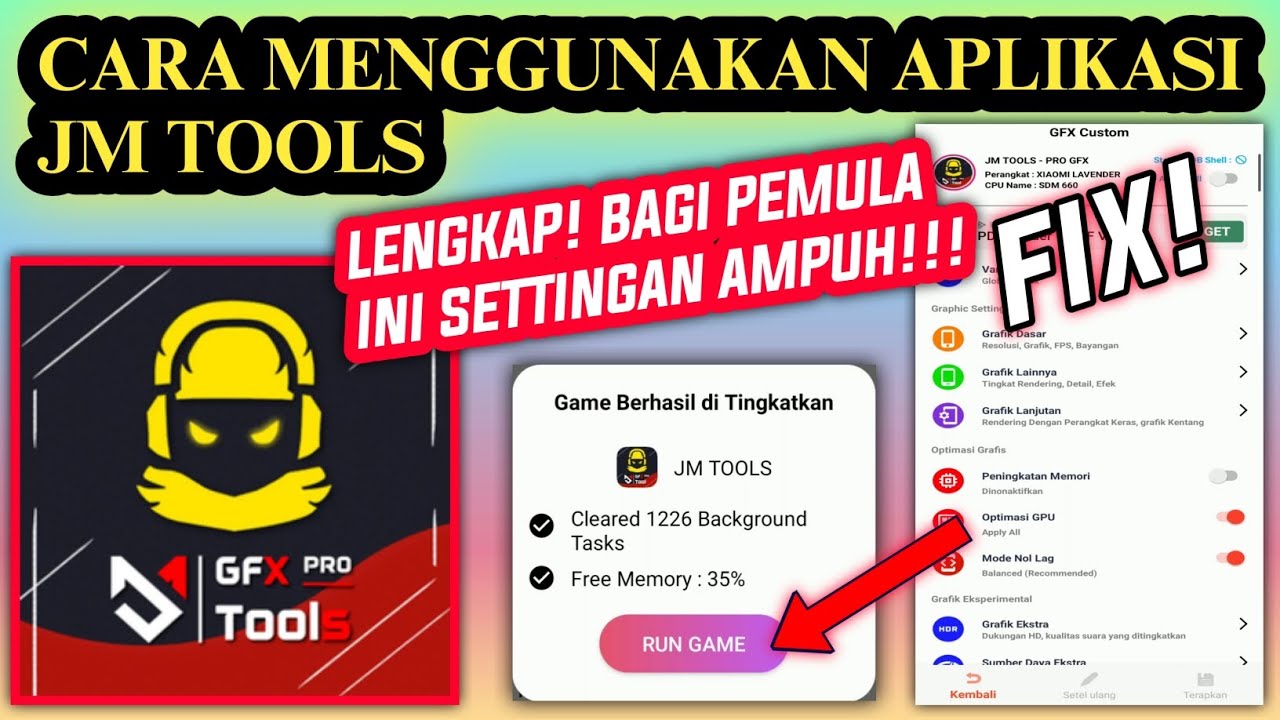Cara Menggunakan Aplikasi JM Tools | Cara Setting JM Tools Terbaru ...