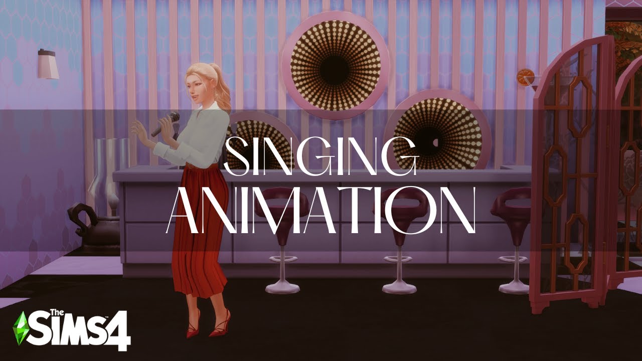 Singing | Animation | The Sims 4 - YouTube