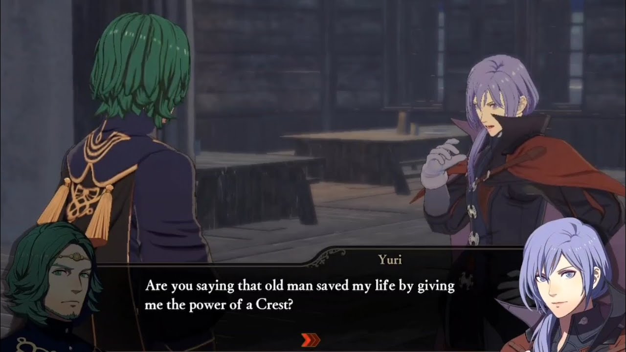 Seteth knows how Yuri got his crest - YouTube