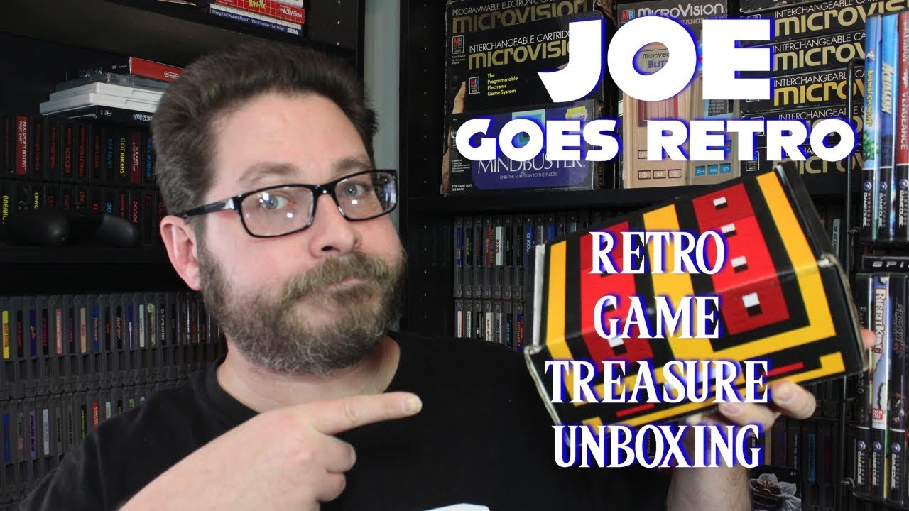 Retro Game Treasure Unboxing - Ep. 15 - November 2017 - Joe Goes Retro ...