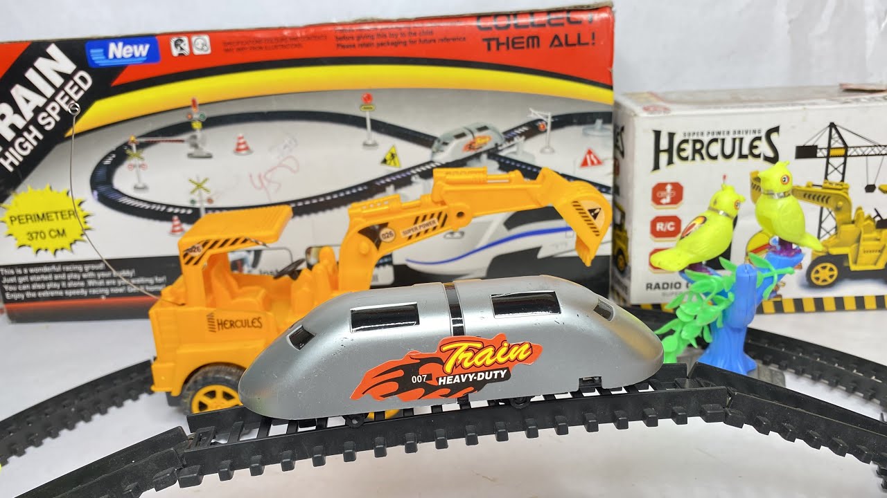 Real Battery Metro Train High Speed Toy Unboxing | Remote Control Real ...