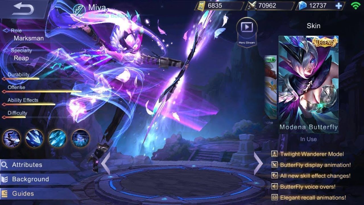 How Many Diamonds Needed For Miya : Modena Butterfly??? (Miya Legends ...
