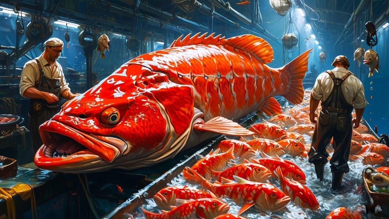 How Norwegian Fishermen Haul Massive Catches of Cod & Red Perch Daily ...