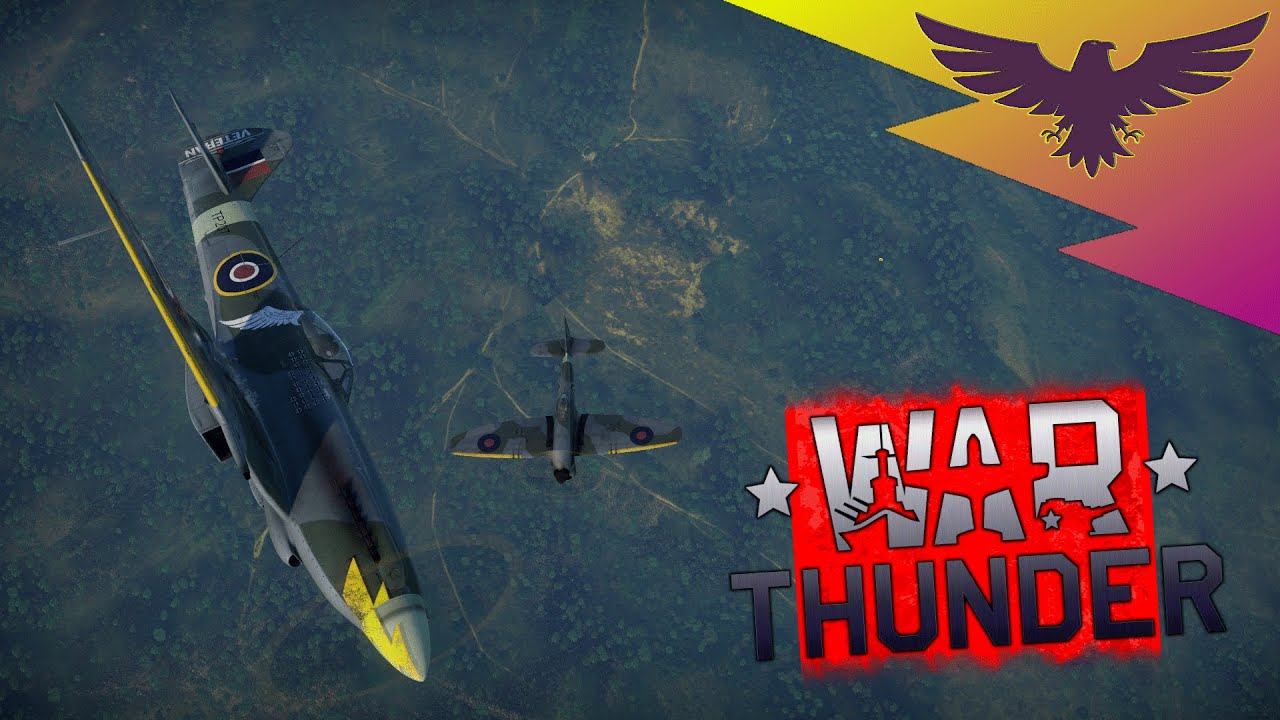 War Thunder: Griffon in a Storm (Spitfire F Mk XVIIIe) - YouTube