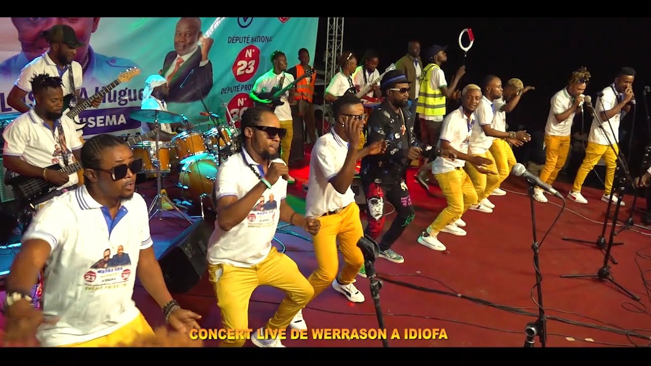 WERRASON💥SUKA NA BILENGI 🎸CONCERT LIVE IDIOFA SUKA NA SPECTACLE - YouTube