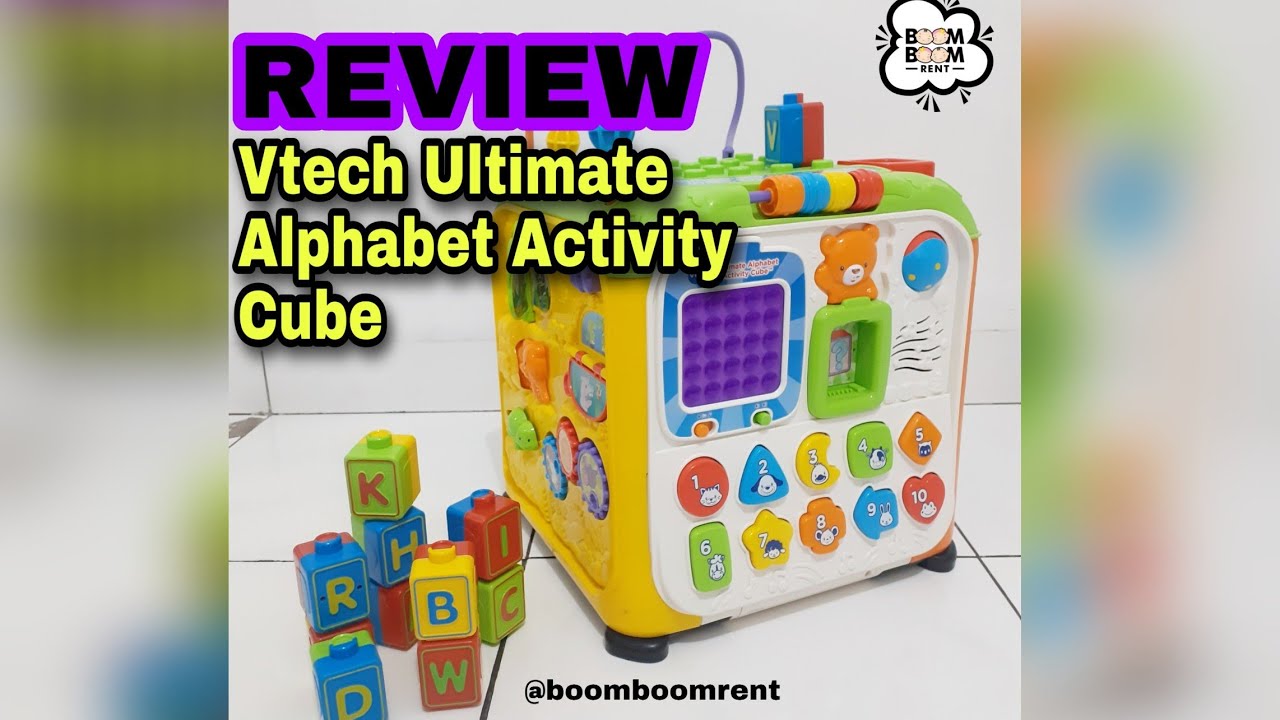 Vtech Ultimate Alphabet activity cube - Review - YouTube