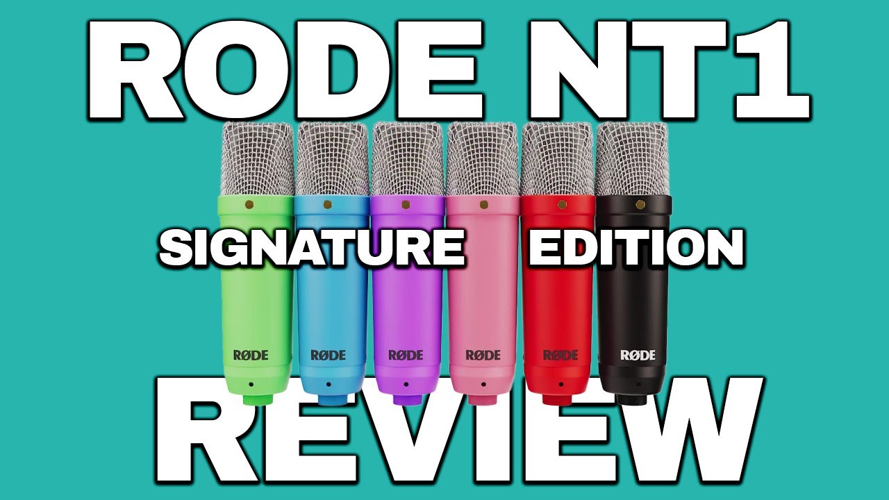 Rode NT1 Signature Edition - YouTube