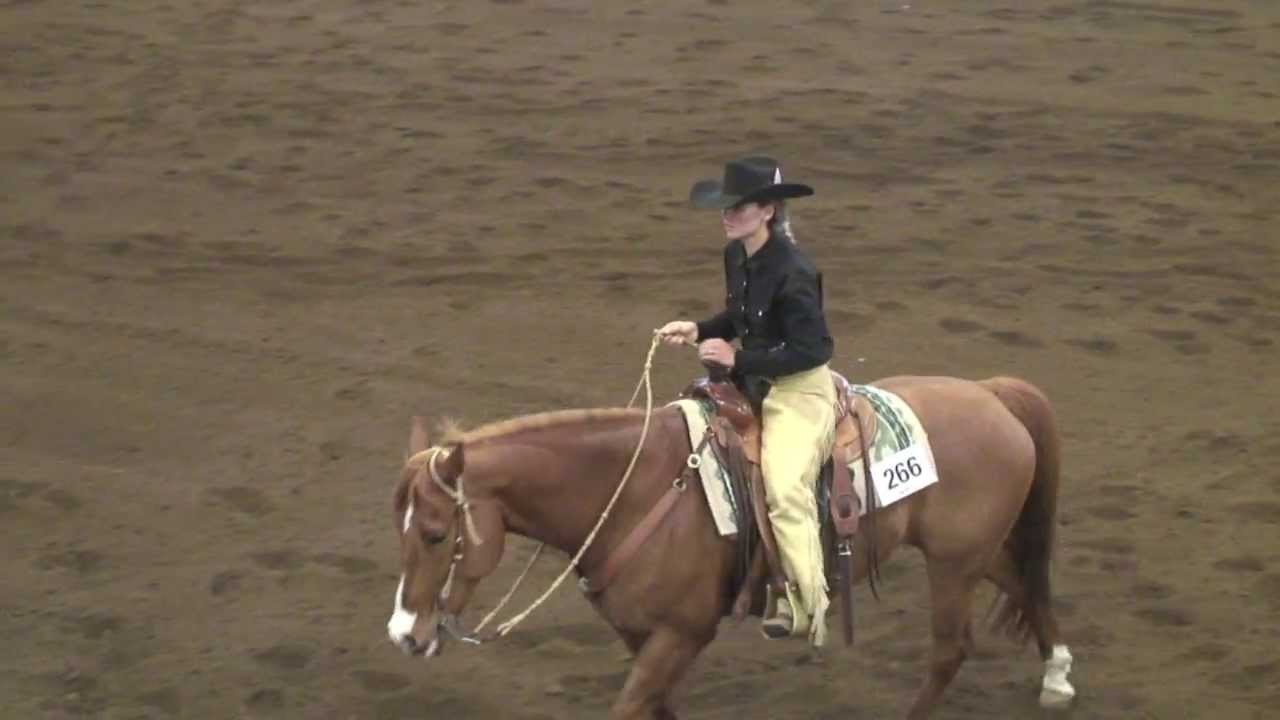 Bridget Richardson ~ Reining ~ NWRCHA Cowgirl Classic 2013 - YouTube