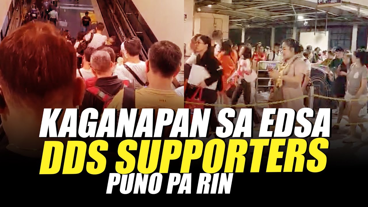 KAGANAPAN SA EDSA: DDS SUPPORTERS NANDITO PA RIN - YouTube