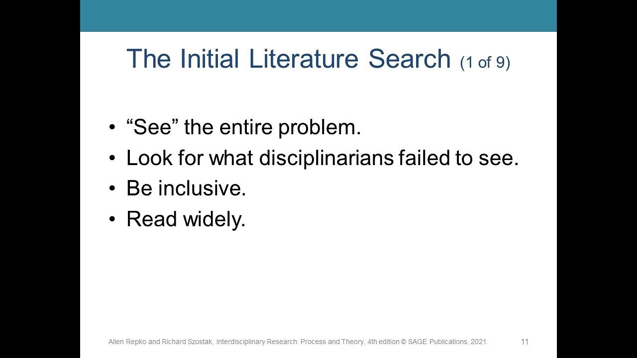 Interdisciplinary Studies - Lecture 5 - Part 2 - YouTube