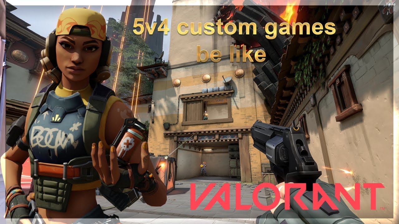 5v4 custom games be like | #valorantindia | #valorant |GG - YouTube